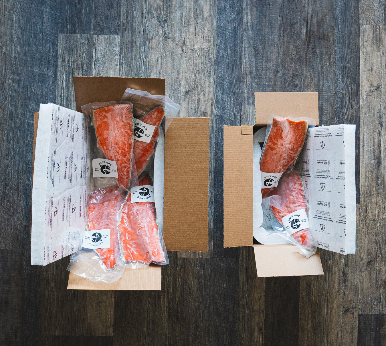 Wild Alaska Sockeye Salmon Box - Best Wild Salmon Delivery - Eva's Wild